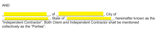 Free Independent Contractor Non-Disclosure Agreement (NDA) Template ...