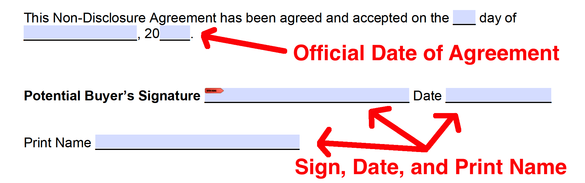 Free Business Sale Non-Disclosure Agreement (NDA) Template | PDF | Word