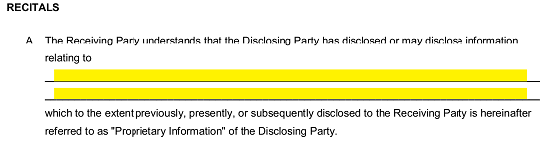 Free Unilateral Non-Disclosure Agreement (NDA) Template | PDF | Word